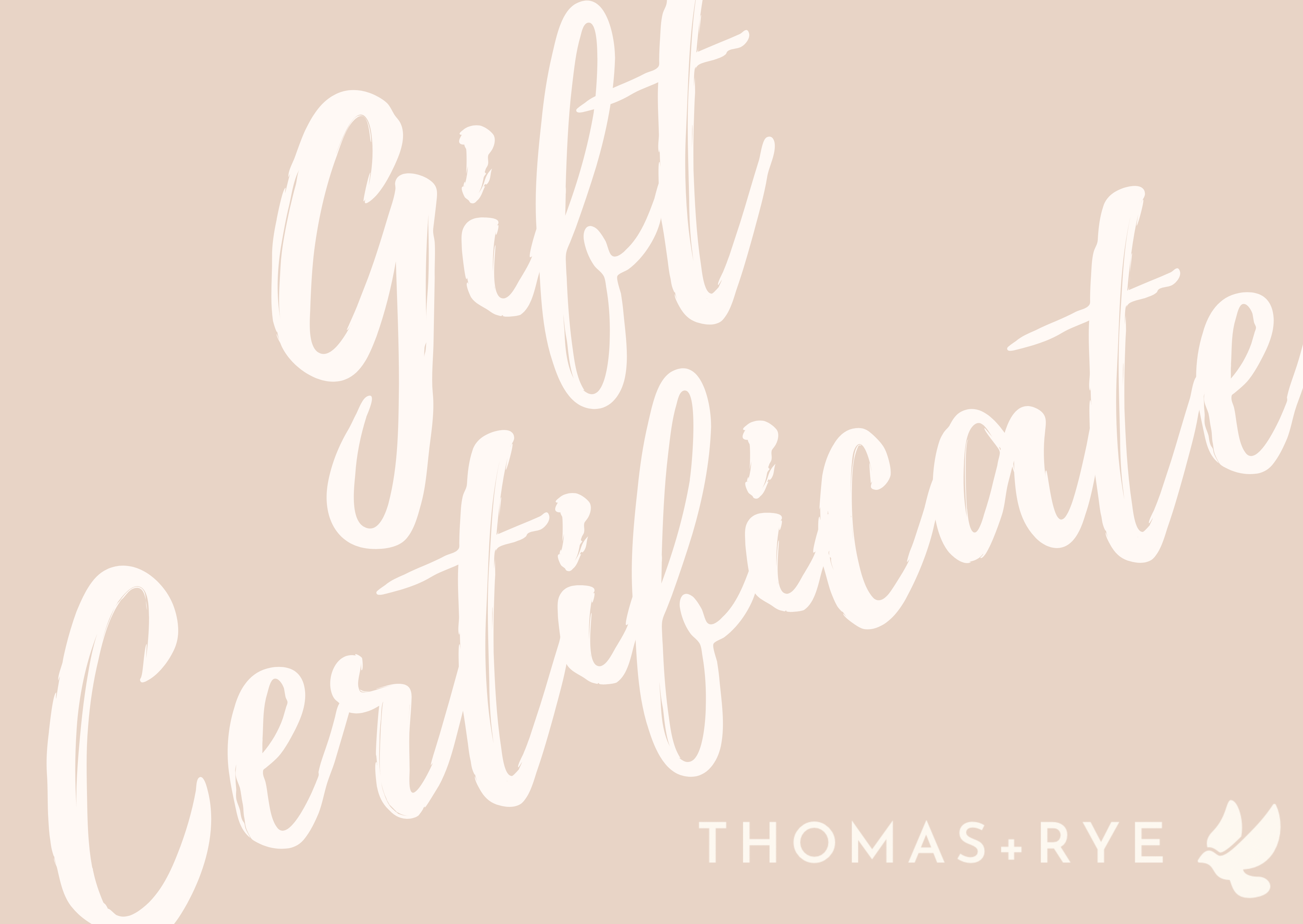 Thomas + Rye Gift Card – Thomas and Rye